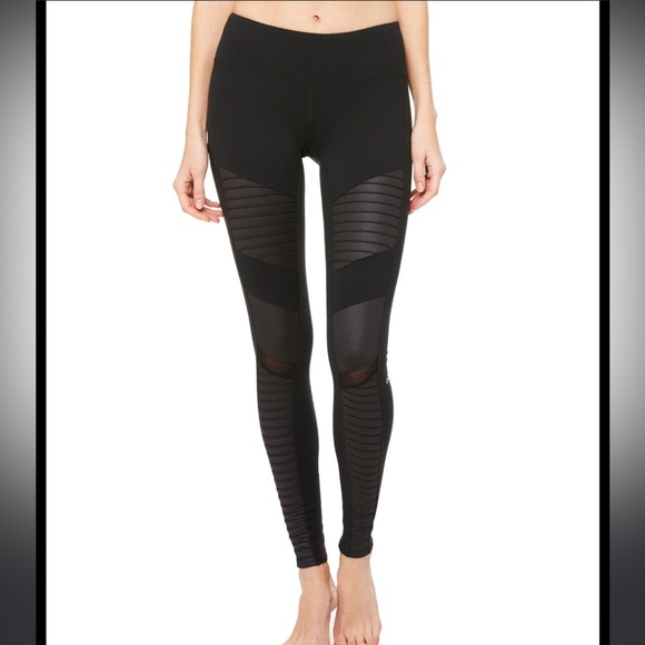 ALO Yoga | Pants & Jumpsuits | Alo Moto Leggings | Poshmark